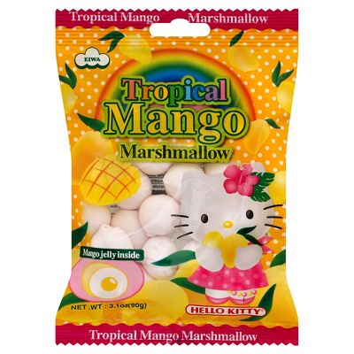Hello Kitty Tropical Mango Marshmallow, 3.1 oz | Central Market ...