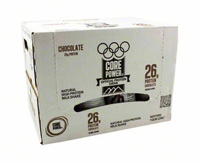 Core Power Chocolate High Protein Milk Shake, 11.5oz bottles, 12 CT ...