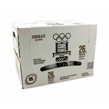 Core Power Chocolate High Protein Milk Shake, 11.5oz bottles, 12 CT ...