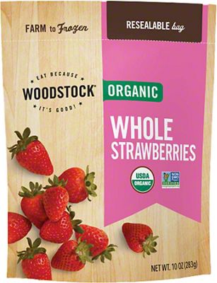 Woodstock Organic Frozen Whole Strawberries, 10 oz | Central Market ...