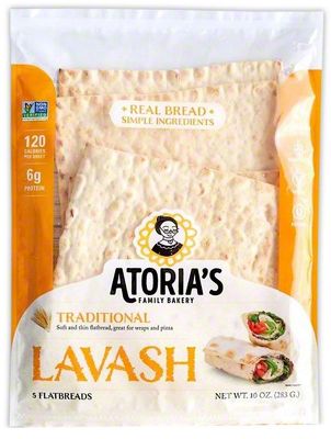 Atoria's Lavash Original Flatbread, 5.00 ea | Central Market - Really Into Food