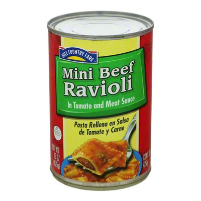 Hill Country Fare Mini Beef Ravioli, 15 oz | Joe V's Smart Shop | Low ...
