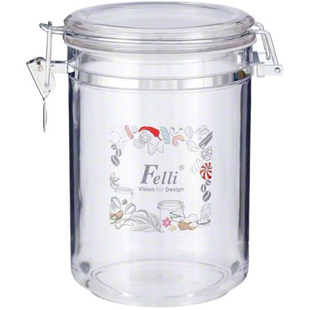 Felli Classic Grace Style Acrylic Storage Canister, 58 oz | Joe V's ...