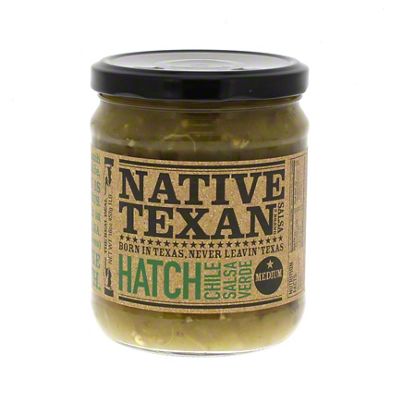 Native Texan Hatch Chile Salsa Verde, 16 oz | Central Market - Really ...