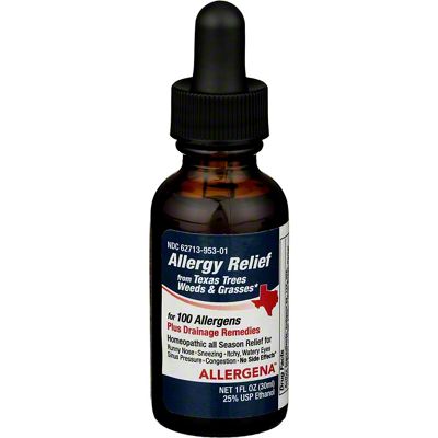 Allergena Texas Trees, Weeds & Grasses Allergy Relief Drops, 1 oz ...