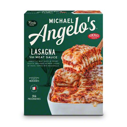 Michael Angelo's Lasagna with Meat Sauce, 32 oz | Central Market ...