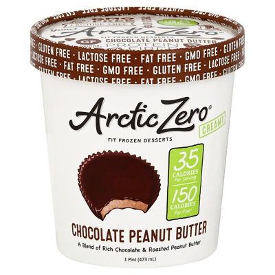Arctic Zero Chocolate Peanut Butter Frozen Desserts, 1 pt | Central ...