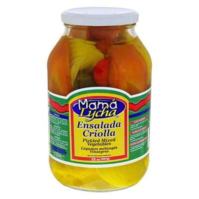 Mama Lycha Ensalada Criolla Pickled Mixed Vegetables, 32 oz | Joe V's ...