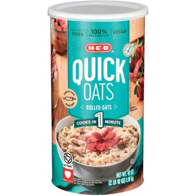 H-E-B Quick Oats, 42 oz | Joe V's Smart Shop | Low Prices & Quality ...