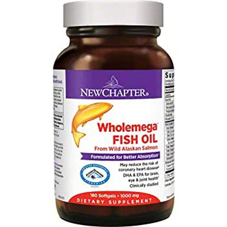 New Chapter Wholemega Fish Oil, 180 ct | Central Market - Really Into Food