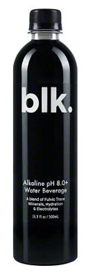 Blk Mineral Infused Alkaline Fulvic Trace Water, 16.9 oz | Central ...