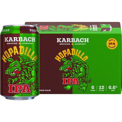 Karbach Hopadillo IPA Beer 6 pk Cans, 12 oz | Central Market - Really ...