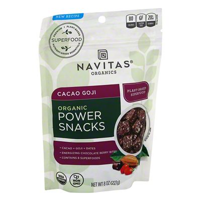 Navitas Power Snack Cacao Goji Superfood, 8 oz | Central Market ...