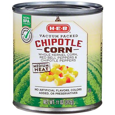 H-E-B Chipotle Corn Medium Heat, 11 oz | Joe V's Smart Shop | Low Prices & Quality Groceries
