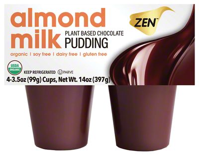 Zen Chocolate Pudding Made with Almond Milk, 3.8 oz | Central Market ...