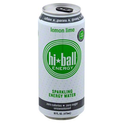 Hiball Lemon Lime Sparkling Energy Water, 16 oz – Central Market