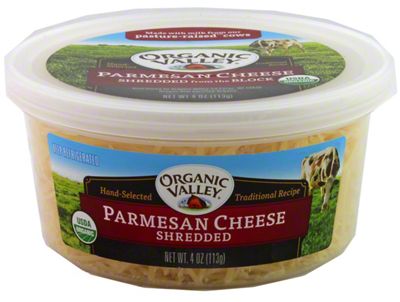 Organic Valley Parmesan Cheese Shredded, 4 OZ | Central Market - Really ...