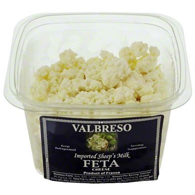 Valbreso French Sheep's Milk Feta Cheese | Central Market - Really Into ...