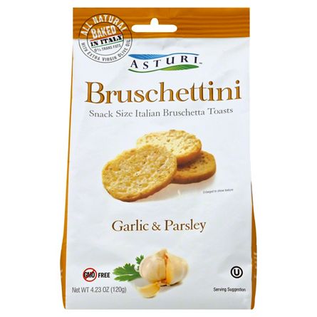 Asturi Bruschettini Garlic Parsley Italian Toasts, 4.23 oz | Central ...