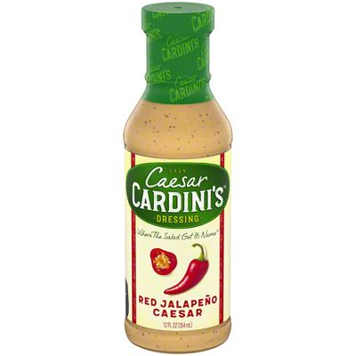 Cardini's Gourmet Red Jalapeno Caesar Dressing, 12 oz | Central Market ...