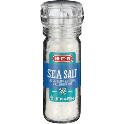 H-E-B Mediterranean Sea Salt Grinder, 3.7 oz | Joe V's Smart Shop | Low ...