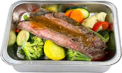 Central Market Honey Garlic Flank Steak Dinner for One, ea | Central ...