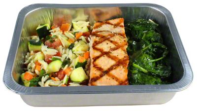 Central Market Grilled Salmon Orzo Dinner for One, ea | Central Market ...