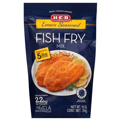H-E-B Lemon Seasoned Fish Fry Mix, 10 oz | Central Market - Really Into ...