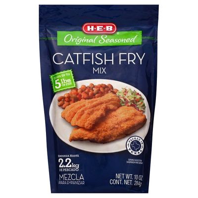 H-E-B Original Seasoned Catfish Fry Mix, 10 oz | Central Market ...