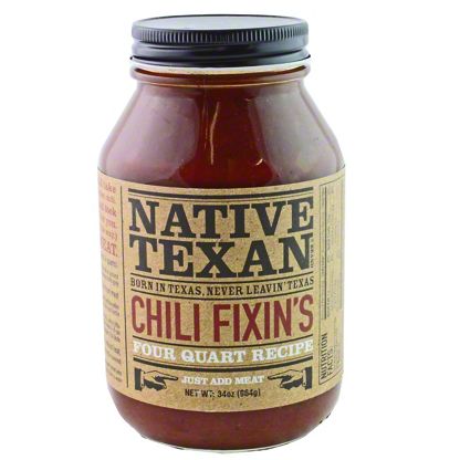 Native Texan Chili Fixins, 34 OZ – Central Market