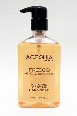 Acequia Fresco Almond Bergamot Natural Castile Hand Soap, 8.45 OZ ...