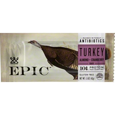 EPIC Turkey Almond Cranberry Bar, 1.5 oz | Central Market - Really Into ...