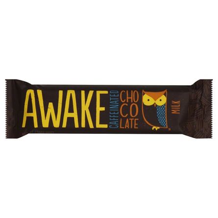 Awake Chocolate Caffeinated Milk Chocolate Candy Bar, 1.55 oz | Central ...