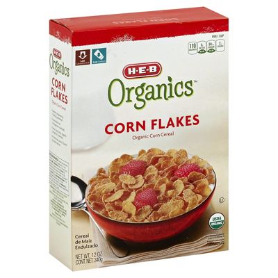H-E-B Organics Corn Flakes, 12 oz | Central Market - Really Into Food