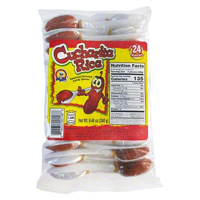 El Azteca Cuchararita Rica Tamarind Flavor Candy Spoons, 24 ct | Joe V ...