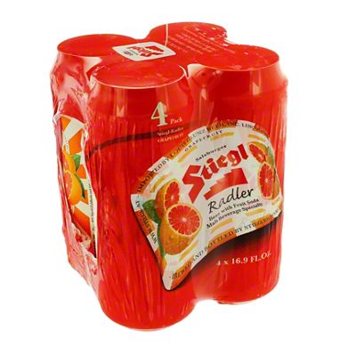 Stiegl Radler Grapefruit Beer 4 pk Cans, 16.9 oz | Central Market ...