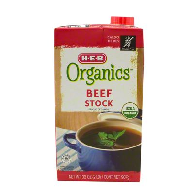 H-E-B Organics Beef Stock, 32 oz | Central Market - Really Into Food