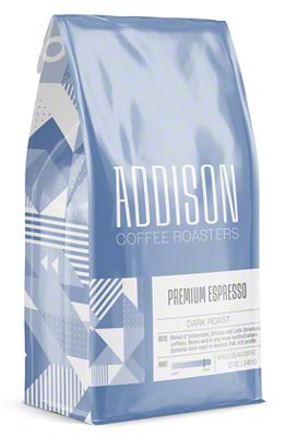 Addison Coffee Roasters Premium Espresso Blend Coffee, 12 oz | Central ...