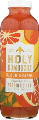 Holy Kombucha Blood Orange Probiotic Tea, 16.9 oz | Central Market ...
