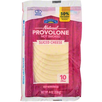 Hill Country Fare Provolone Sliced Cheese, 10 ct | Joe V's Smart Shop ...