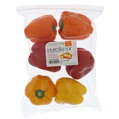 Pure Flavor Sweet Bell Peppers, 6 ct | Joe V's Smart Shop | Low Prices ...
