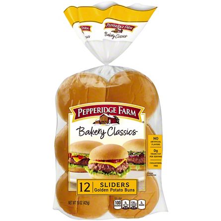 Pepperidge Farm Golden Potato Slider Buns, 12 ct | Central Market ...