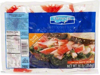Captain Jac Flake Style Crab Flavored Surimi, 16 oz | Joe V's Smart ...