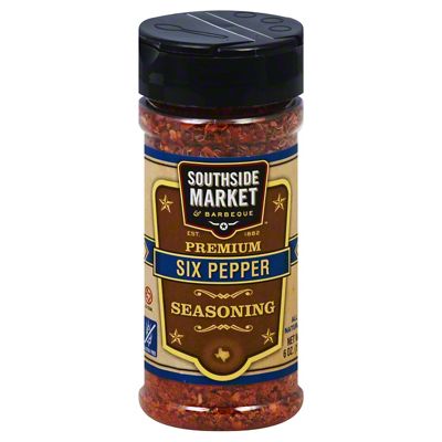 Southside Market & Barbeque Premium Six Pepper Seasoning, 6 oz ...
