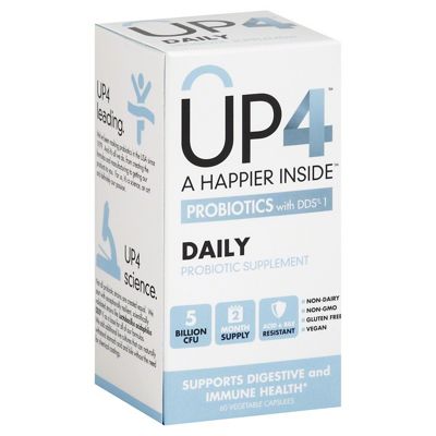 UP4 Probiotic Daily Supplement, 60 ct | Central Market - Really Into Food