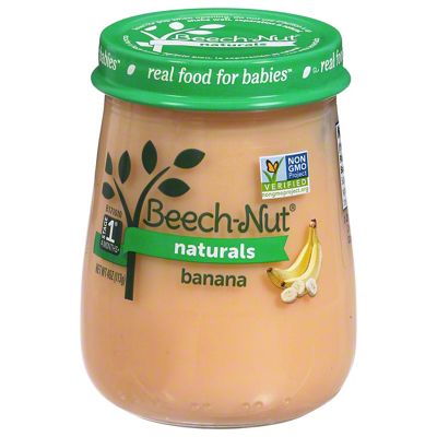 Beech-Nut Naturals Baby Food - Banana, 4 oz | Joe V's Smart Shop | Low ...