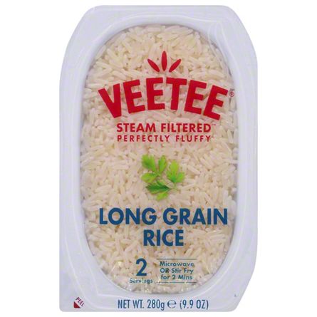 Veetee Long Grain Rice, 9.9 oz | Central Market - Really Into Food