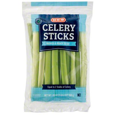H-E-B Fresh Celery Sticks, 20 oz | Central Market - Really Into Food