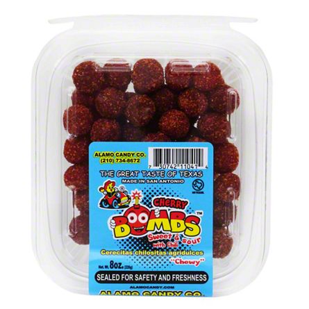 Alamo Candy Cherry Bombs Tub, 8 oz | Joe V's Smart Shop | Low Prices ...