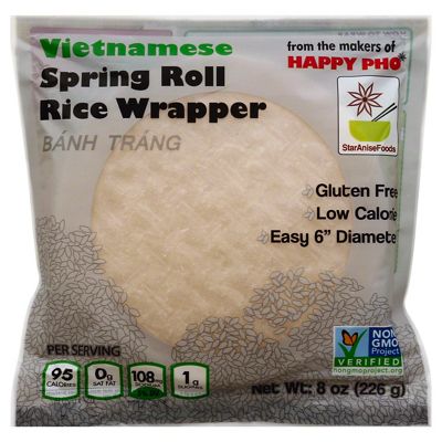 Star Anise Foods Whole Grain Spring Roll Wrappers, 8 oz | Central ...